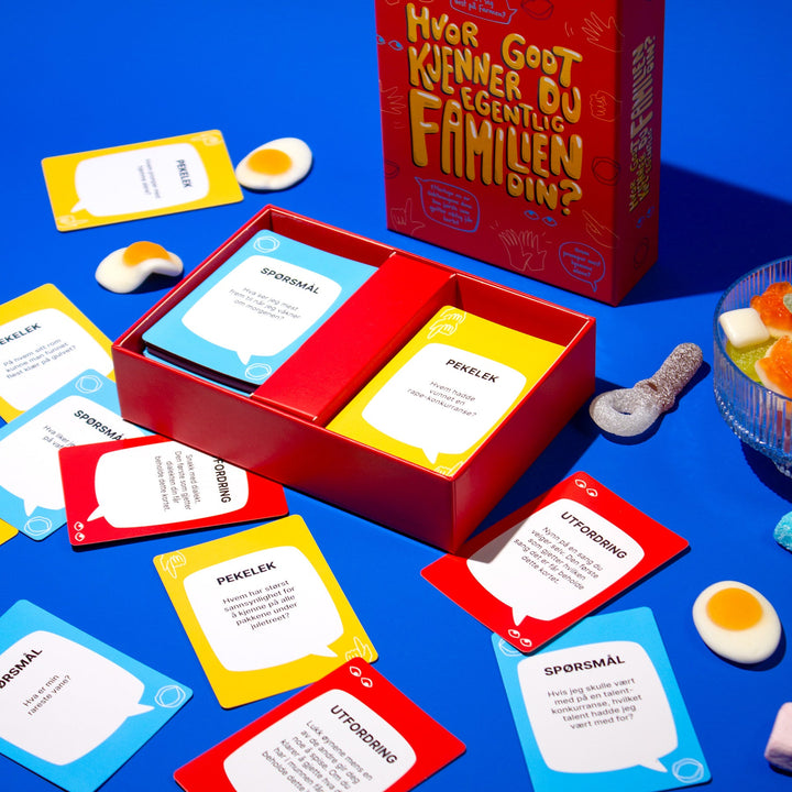 Hvor Godt Kjenner Du Egentlig Familien Din? – GorillaGames.no Hvor Godt Kjenner Du Egentlig Familien Din? – GorillaGames.no